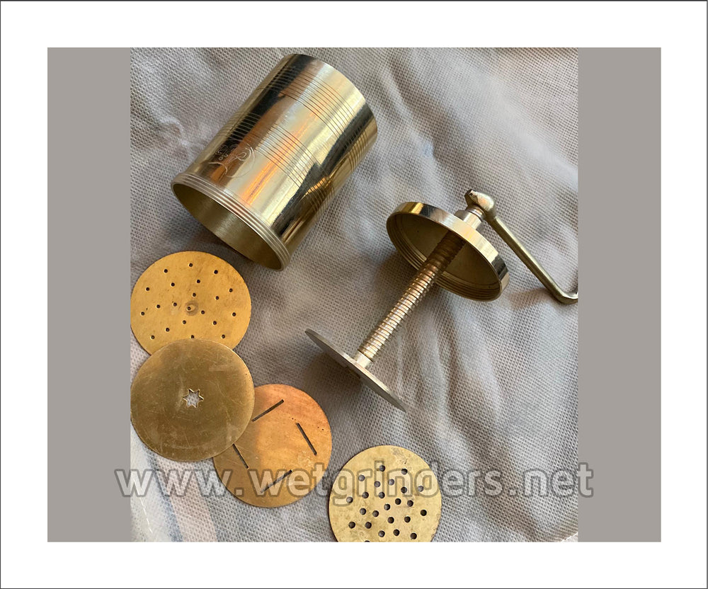 Brass Murukku Maker online Chakli press Indian murukku maker online USA ...